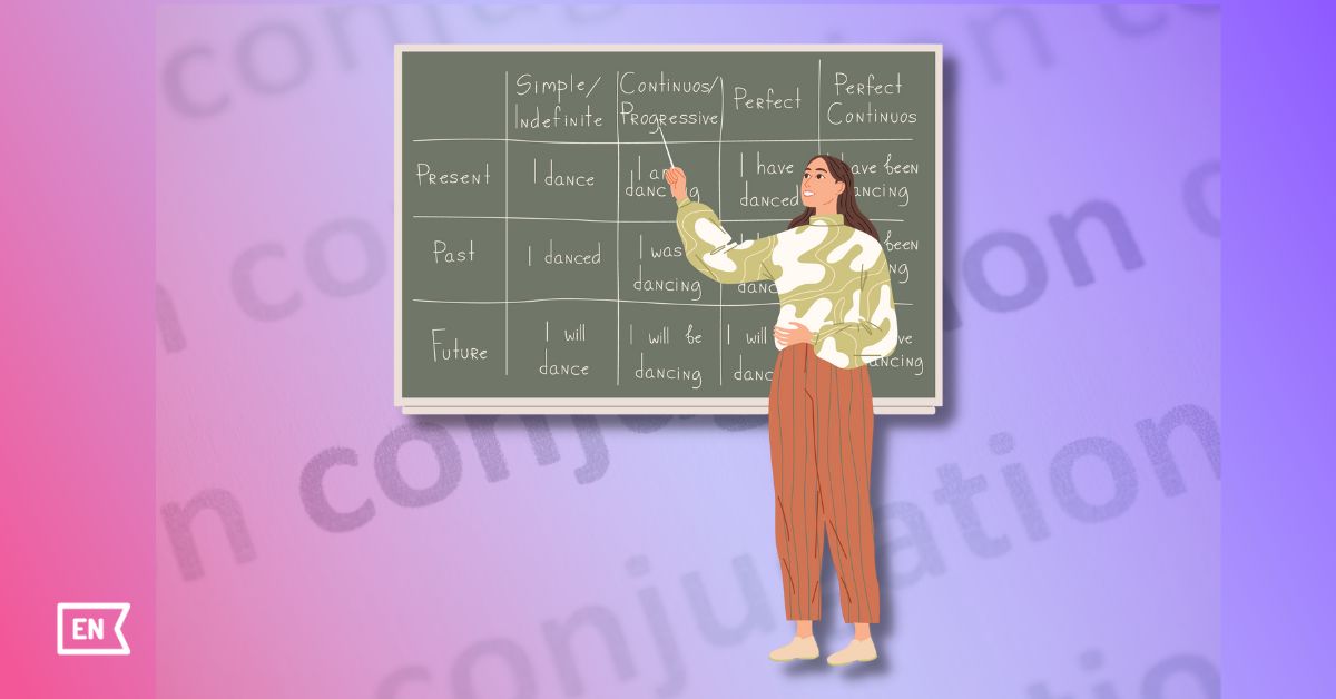 Cómo conjugar verbos en inglés: 12 ejemplos sencillos